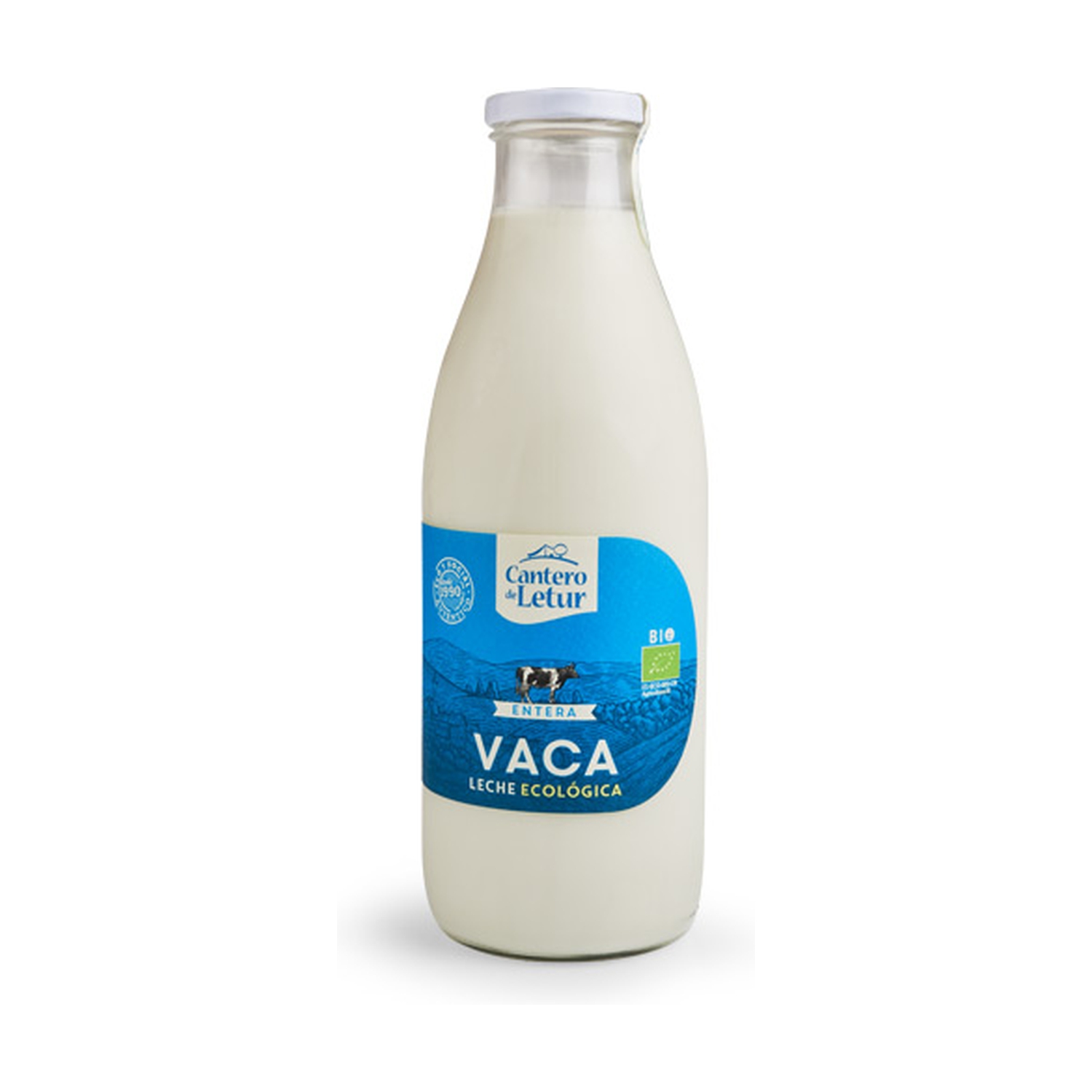 LECHE DE VACA ENTERA 1 LITRO BIO - Manxarico