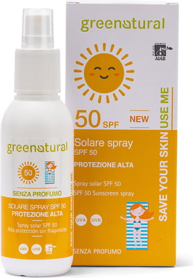 Spray Solar SPF 50 Greenatural - Manxarico